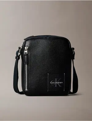 Calvin Klein Monologo Reporter Bag - Black
