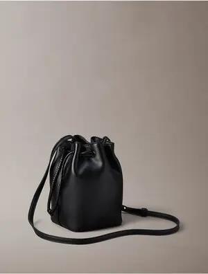 Calvin Klein Bold Monogram Mini Bucket Bag