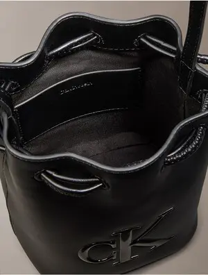 Calvin Klein Bold Monogram Mini Bucket Bag