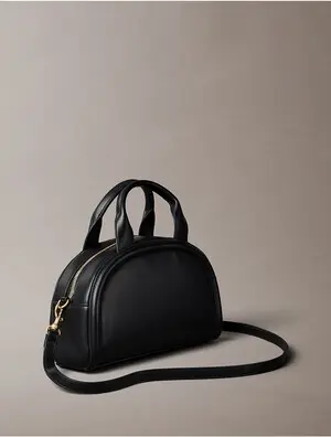 Calvin Klein Monogram Mini Dome Bauletto Bag
