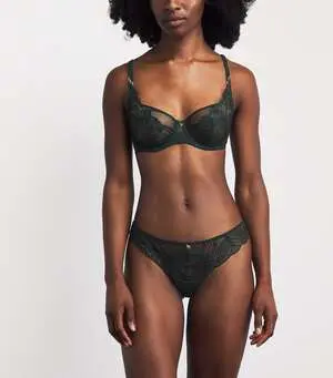 AUBADE Vibes Half-cup Bra - Green