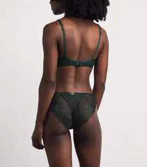 AUBADE Vibes Half-cup Bra - Green