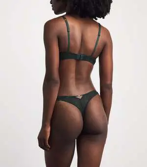 AUBADE Vibes Half-cup Bra - Green