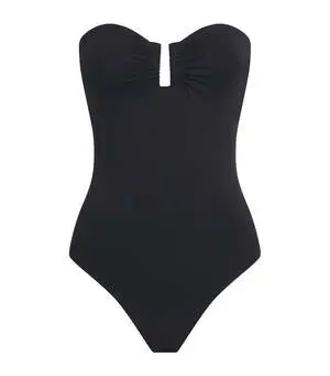 ERES Cassiopée Strapless One Piece Swimsuit - Black