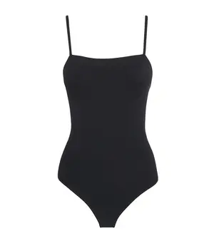 ERES Square-neck Aquarelle One-piece Swimsuit - Black