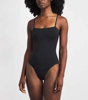 ERES Square-neck Aquarelle One-piece Swimsuit