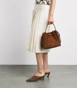 Tory Burch Romy Suede Bucket Bag