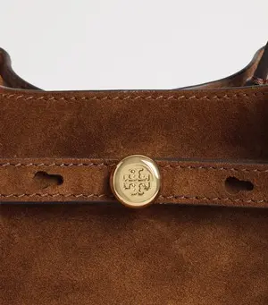 Tory Burch Romy Suede Bucket Bag