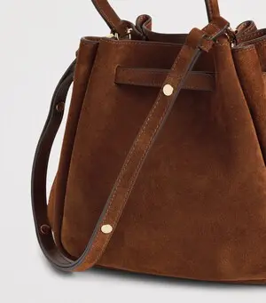 Tory Burch Romy Suede Bucket Bag