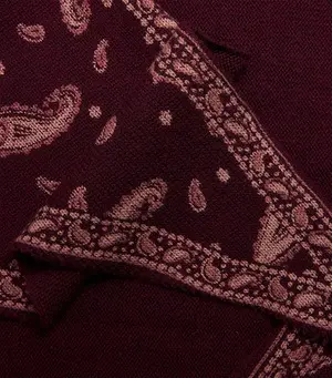 Rixo Paisley Lianora Scarf - Brown