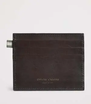Officine Creative Leather Boudin Card Holder