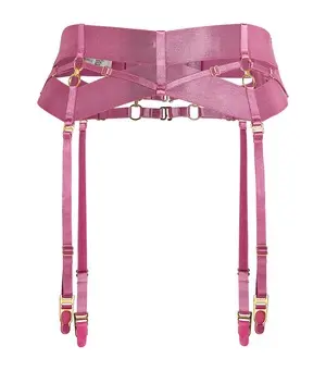 BORDELLE Zenna Suspender Belt - Pink