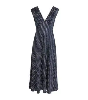 DÔEN Silk-blend Tahlia Mini Dress