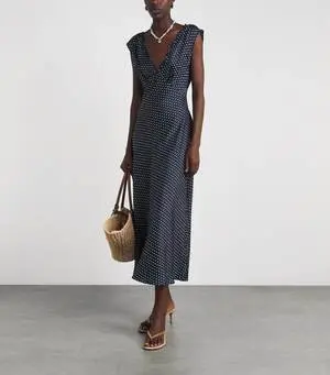 DÔEN Silk-blend Tahlia Mini Dress