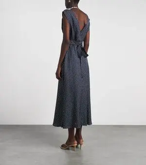 DÔEN Silk-blend Tahlia Mini Dress