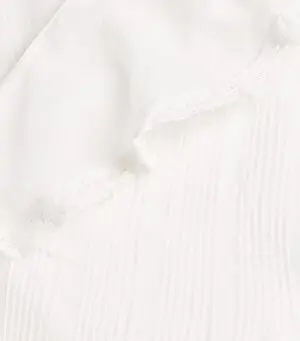 DÔEN Organic Cotton Hilda Ruffle Top