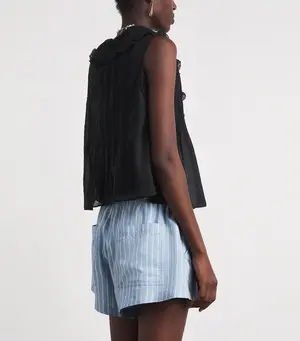 DÔEN Organic Cotton Hilda Ruffle Top