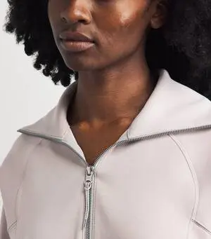 Spanx Airessentials Half-zip Sweater - Grey