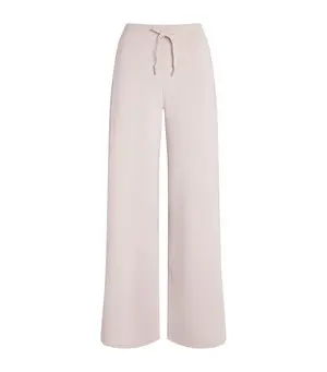 Spanx Airessentials Wide-leg Sweatpants - Grey