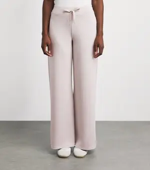 Spanx Airessentials Wide-leg Sweatpants - Grey