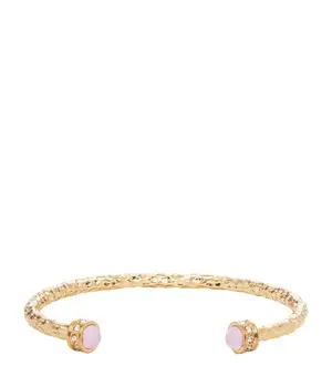 Halcyon Days Salamander Torque Bangle - Pink