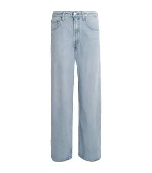 AGOLDE Lyndon Wide-leg Utility Jeans - Blue