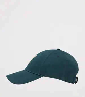 Saint Laurent Cotton Y Varsity Baseball Cap