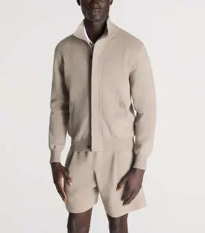 Dunhill Cotton-cashmere Athluxury Bomber Jacket