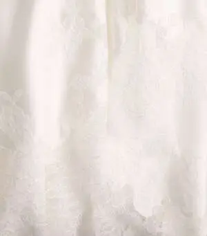 Carine Gilson Short Silk Cérè Robe