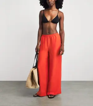 ERES Linen Wide-leg Trousers