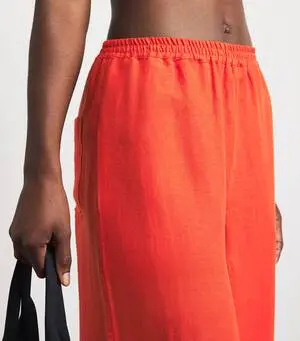 ERES Linen Wide-leg Trousers