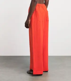 ERES Linen Wide-leg Trousers