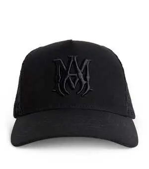 Amiri Cotton Embroidered Trucker Baseball Cap
