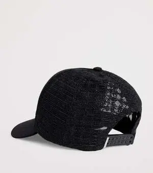 Amiri Cotton Embroidered Trucker Baseball Cap