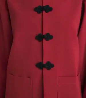 RÓHE Wool Pankou-closure Jacket