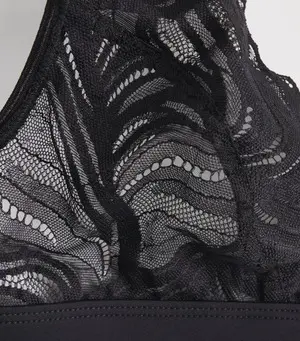 Falke Delicate Touch Triangle Bra - Black