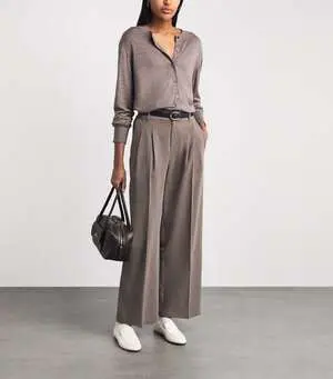 Varley Alysha Wide-leg Tailored Trousers