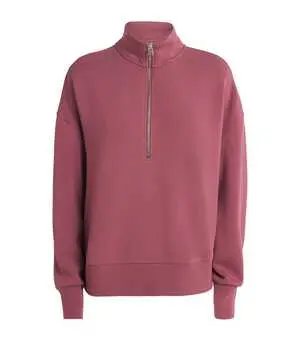 Varley Mavis Half-zip Sweatshirt - Pink