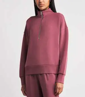 Varley Mavis Half-zip Sweatshirt - Pink