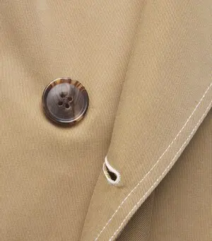 Varley Maddox Cropped Trench Coat - Beige