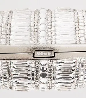 Judith Leiber Mini Crystal Venetian Clutch Bag