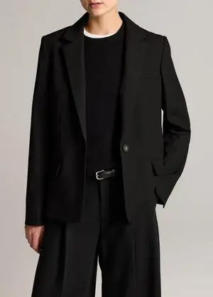 Vince Fine Suiting Blazer - Black