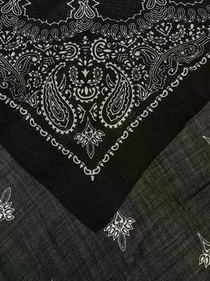 Destin Paisley-print Square Scarf