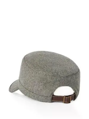 Brunello Cucinelli Virgin Wool Flannel Field Cap