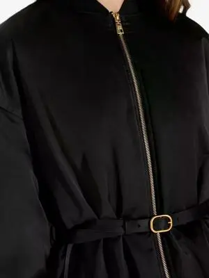 Elisabetta Franchi Voile Fabric Bomber Jacket