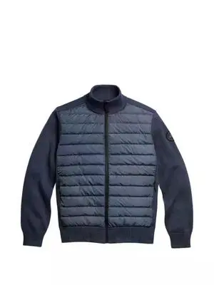Canada Goose Hybridge Panel-knit Wool Padded Jacket