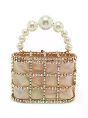 Rosantica Holli Pearl Embellished Tote Bag