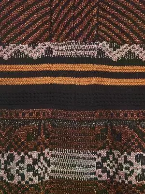 Missoni Geometric Lurex Knit Midi Dress