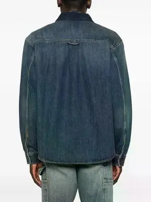 Carhartt Work In Progress Logo-patch Button-down Jacket