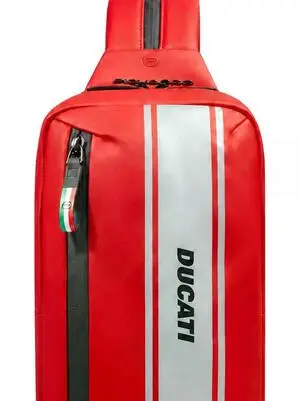 PIQUADRO X Ducati Logo-print Backpack